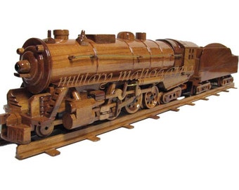 Wooden Steam Engine - Etsy