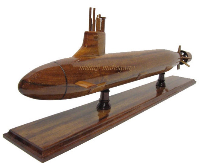 USS SSN-21 Seawolf Attack Class Navy Submarine Wood Wooden - Etsy
