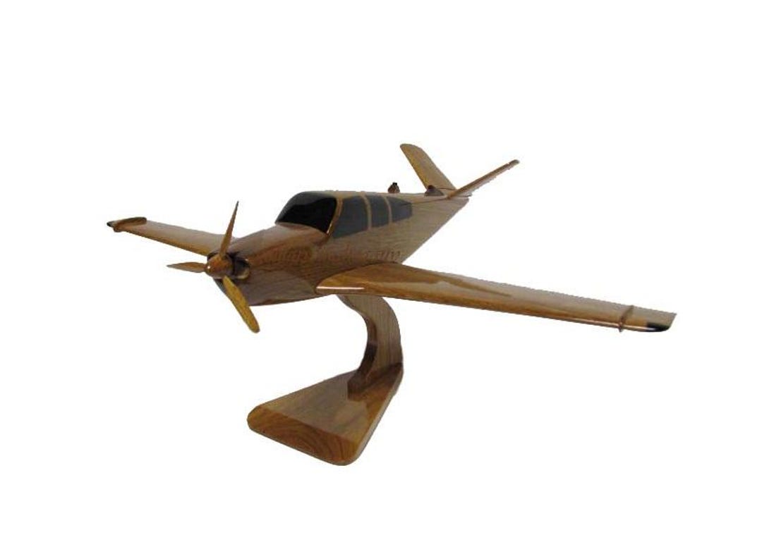 V-tail Bonanza V Tail V-35 Beechcraft Wooden Mahogany Wood Private ...