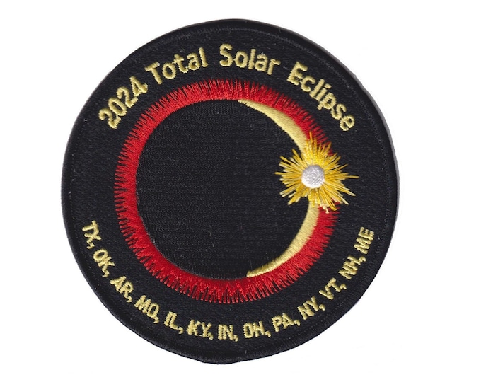 2024 Total Solar Eclipse 13 State Totality Sun Moon NASA Space ...
