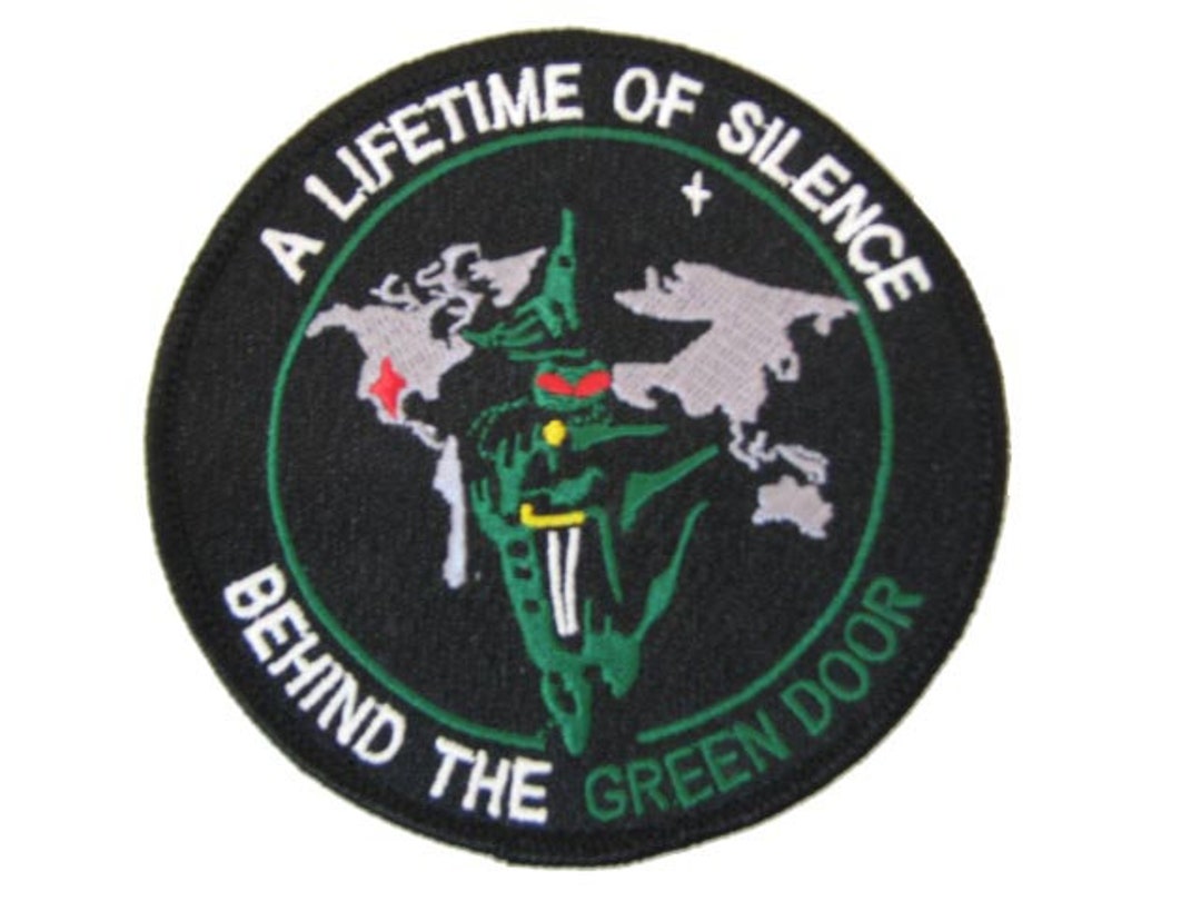 Behind the Green Door Military Space Intelligence Patch USAF Space Area ...