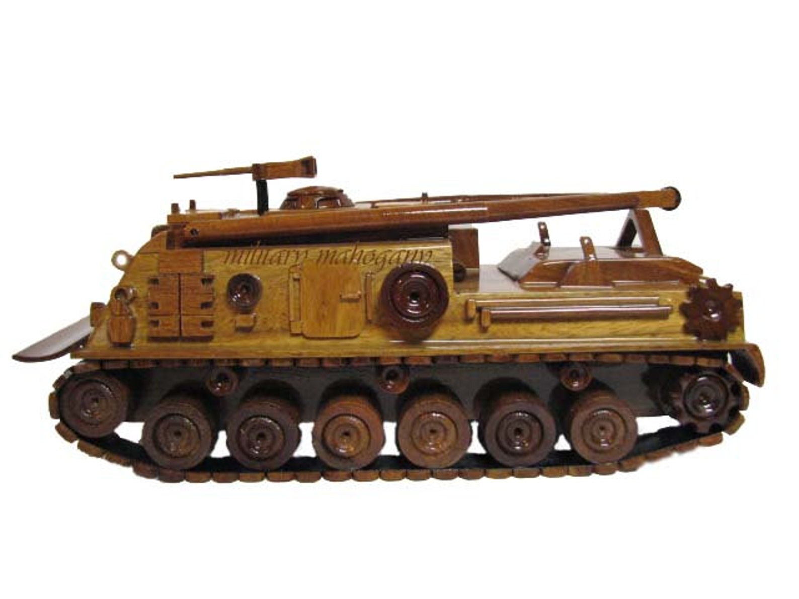 M88 M88A1 MRV Recovery Vehicle Armor Tank Mahogany Wood Handcrafted ...