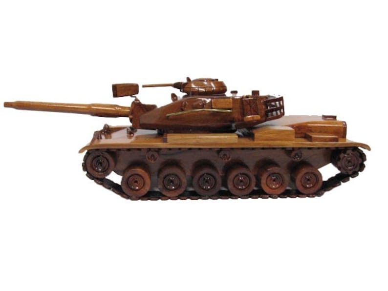 M60 M60A1 M60A2 M60A3 MBT Main Battle Tank Armor Mahogany Wood Wooden ...