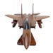 F-15 Eagle Strike USAF Air Force Wood Fighter Jet Military Mahogany ...