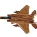 F-15 Eagle Strike USAF Air Force Wood Fighter Jet Military Mahogany ...