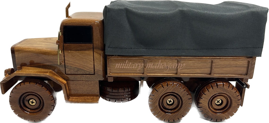 M35 Army Marine 2.5 Ton Deuce and A Half 6x6 Wood Wooden Military AM ...