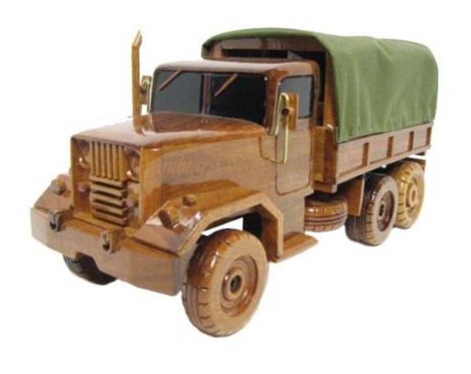 M35 Army Marine 2.5 Ton Deuce and A Half 6x6 Wood Wooden | Etsy
