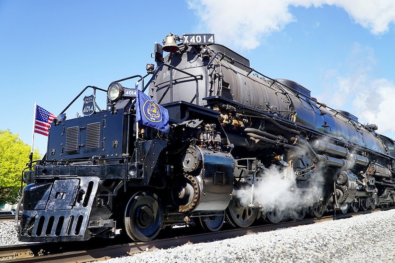Union Pacific Big Boy 4884 Train Locomotive Steam Engine Coal | Etsy