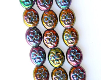 Shamrock beads | Etsy