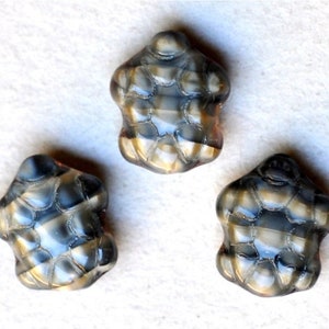13mm Glass Turtle Bead - Czech Glass Beads - Various Colors Available ...