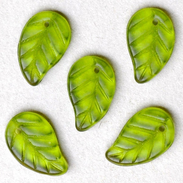 Leaf Shaped Beads - Etsy