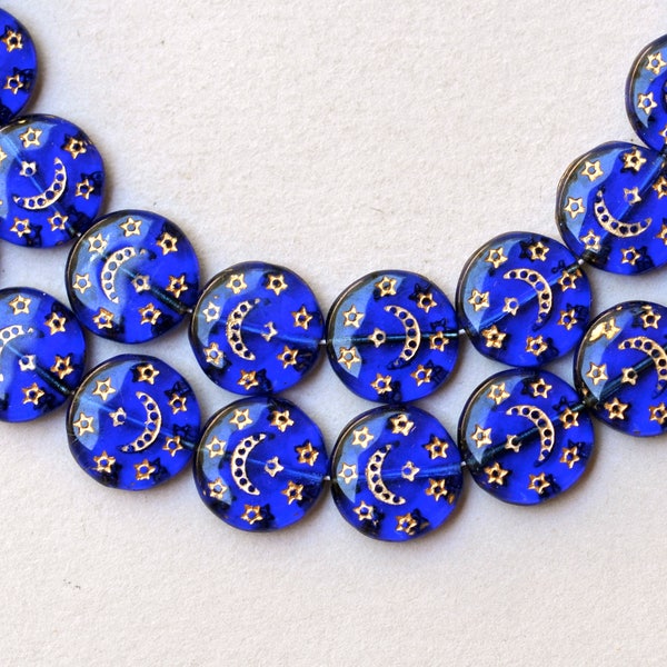 Moon Beads - Etsy