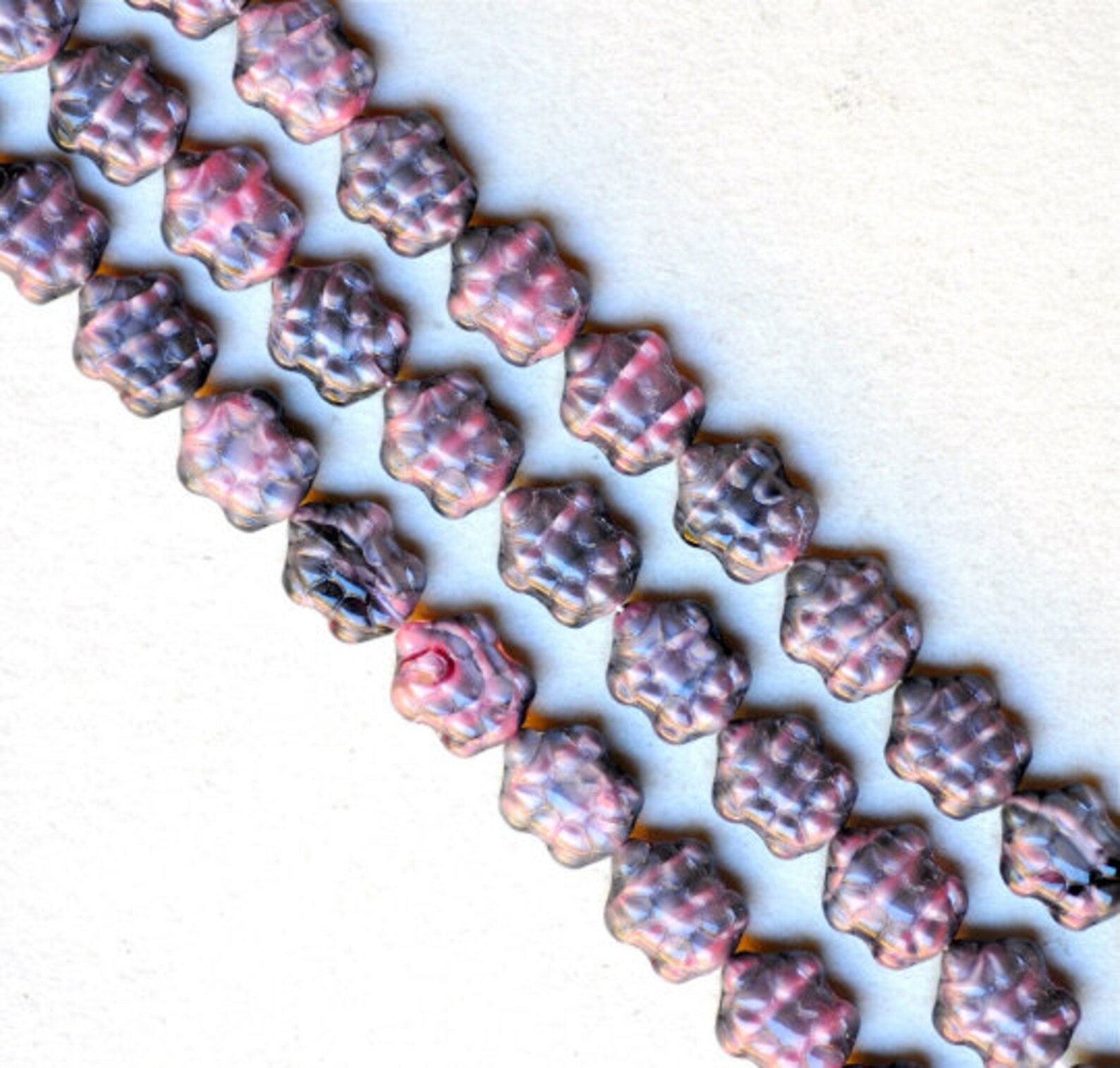 13mm Glass Turtle Bead - Czech Glass Beads - Various Colors Available ...