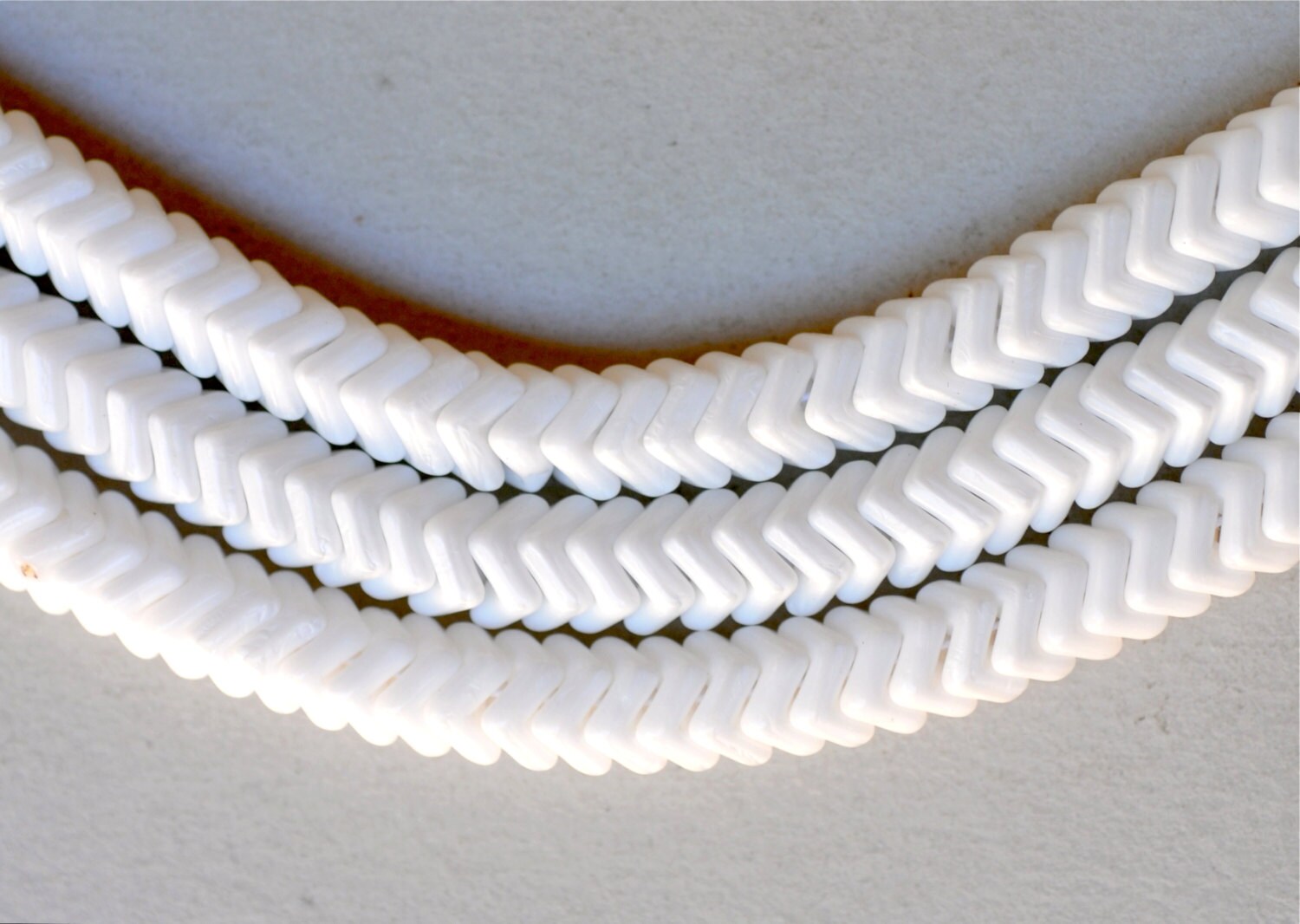 Interlocking Snake Beads - Czech Glass Beads - 10mm X 4mm - Various ...