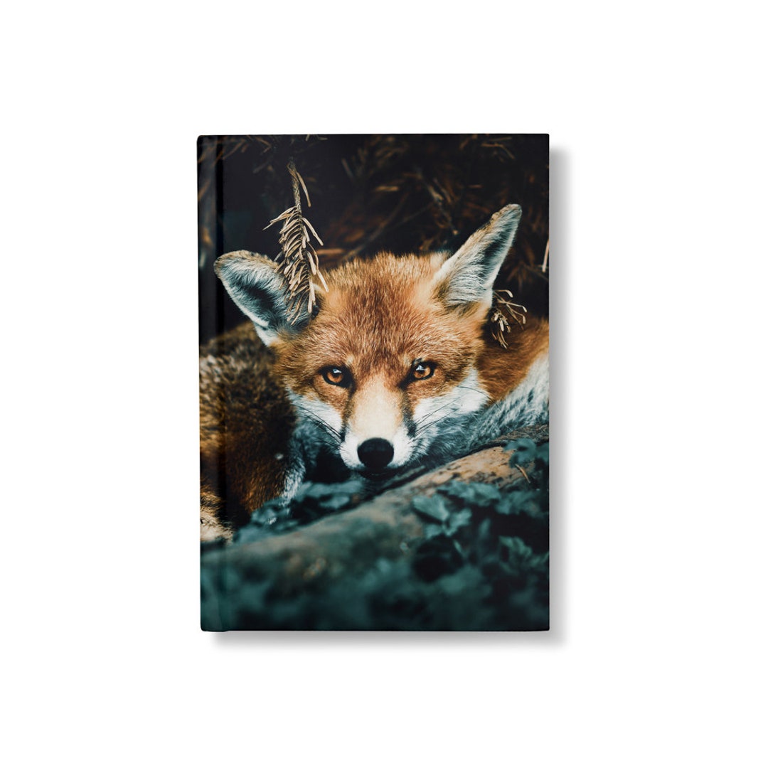 Woodland Fox Hardcover Journal, Nature Lover Gift, Forest Notebook - Etsy