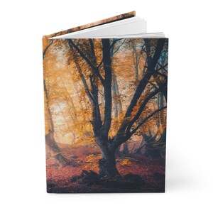 Fall Journal | Nature Journal | Hardcover Matte Journal Notebook | Fall ...