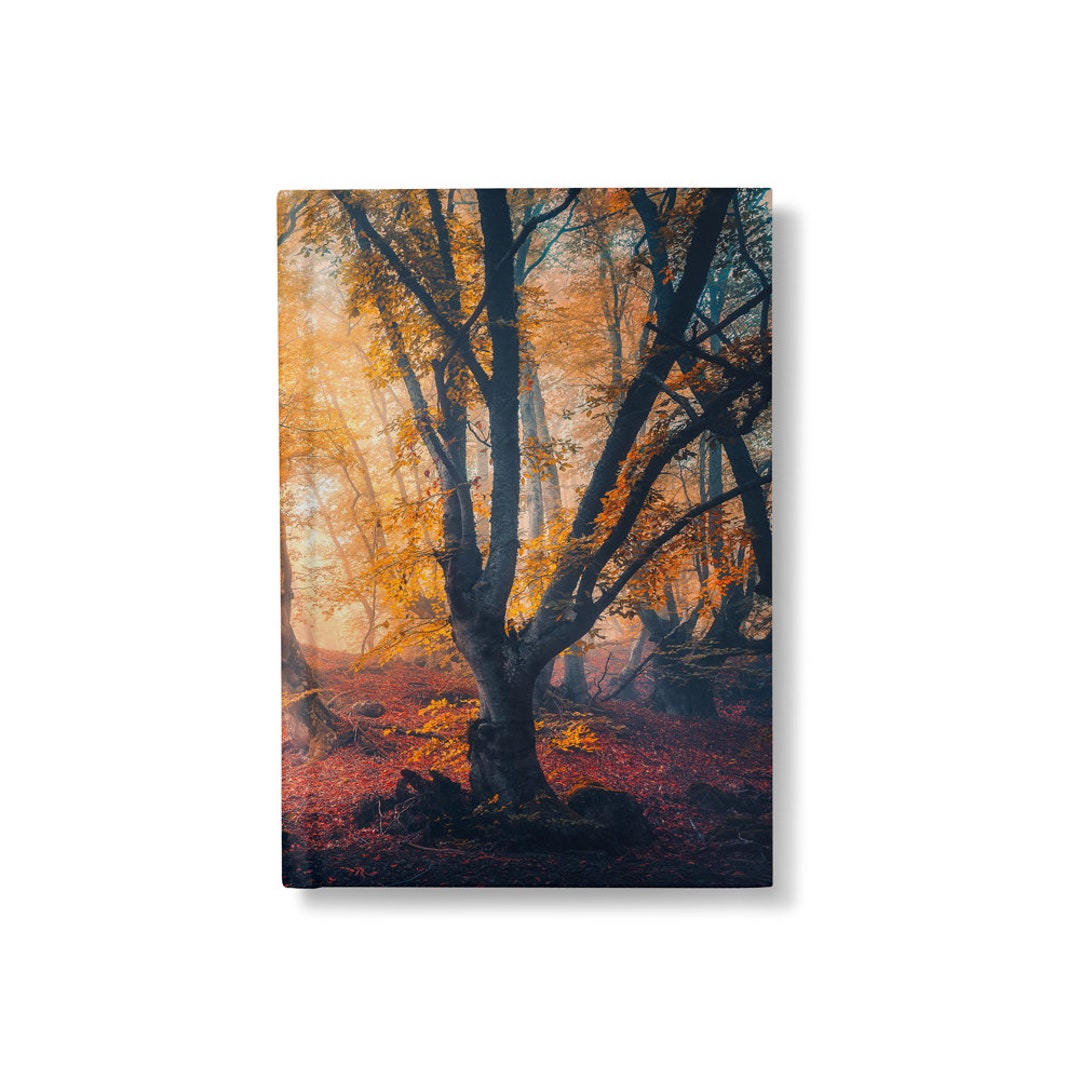 Fall Journal | Nature Journal | Hardcover Matte Journal Notebook | Fall ...