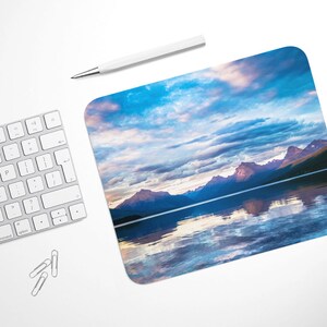 Mountain Lake Extra Large Desk Mat Keyboard Pad Nature - Etsy