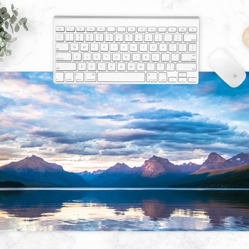 Mountain Trees Large Desk Mat Keyboard Pad Nature Mouse - Etsy