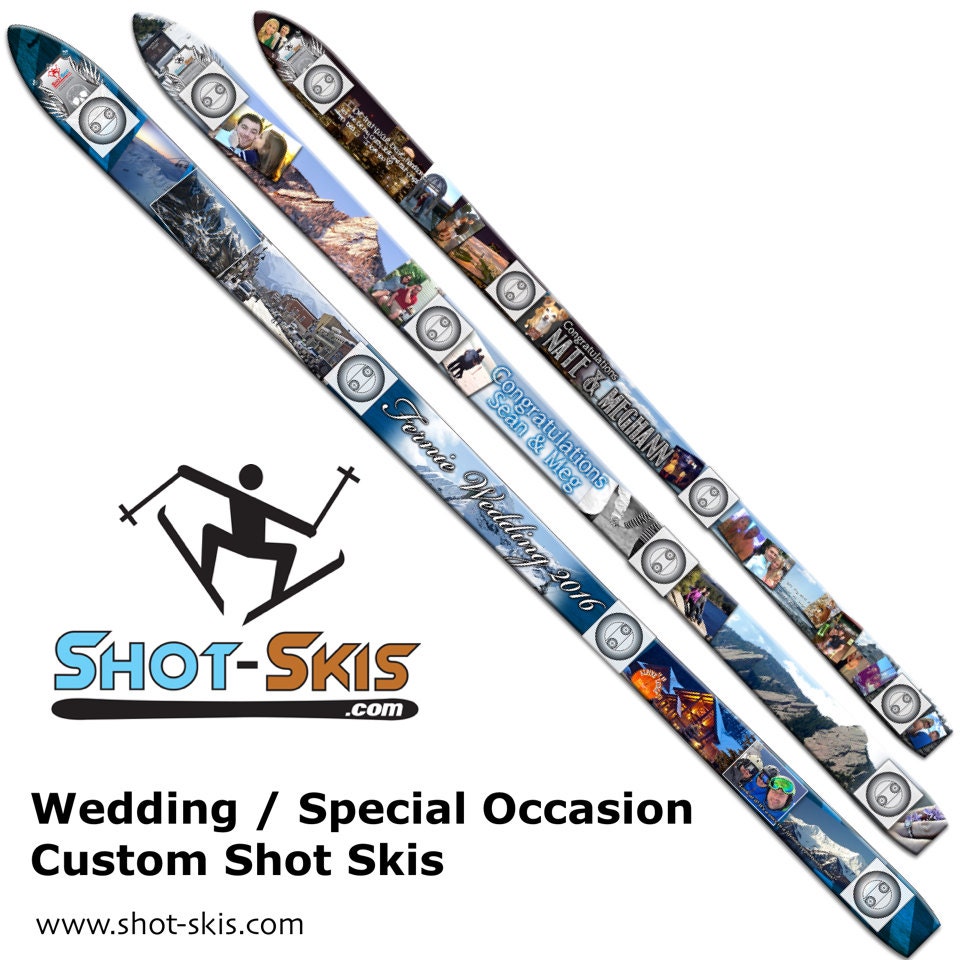 Wedding/special Event Shot Skis - Etsy