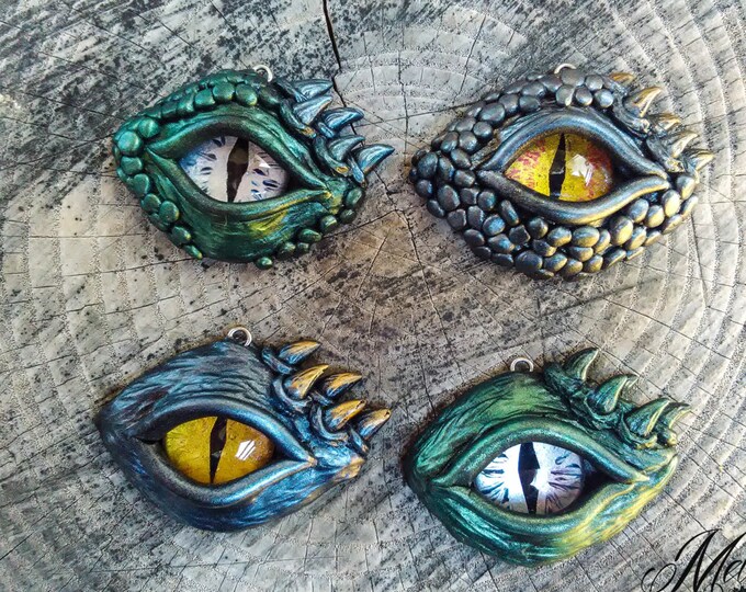Dragon Eye, Eye Pendant - Etsy