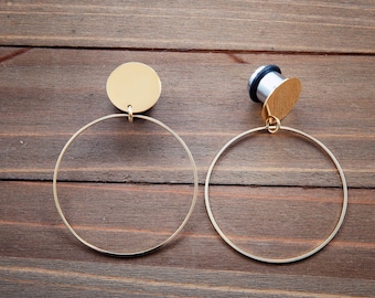 Gauge & Plug Earrings - Etsy