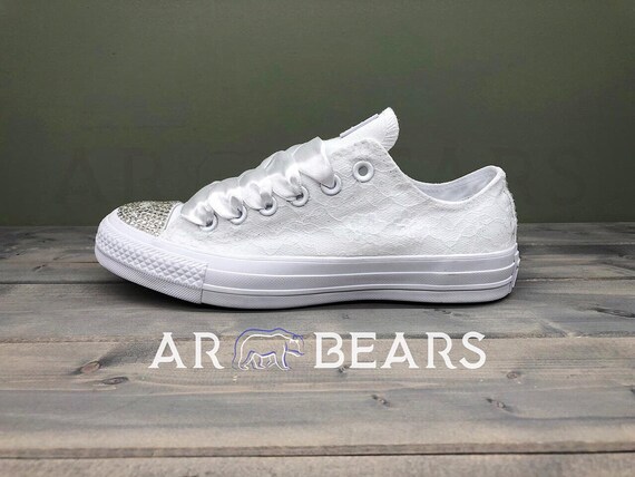Venta > converse encaje blancas > en stock