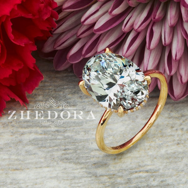 Large Oval Ring - Etsy