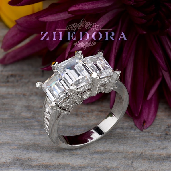 Flashy Engagement Ring - Etsy