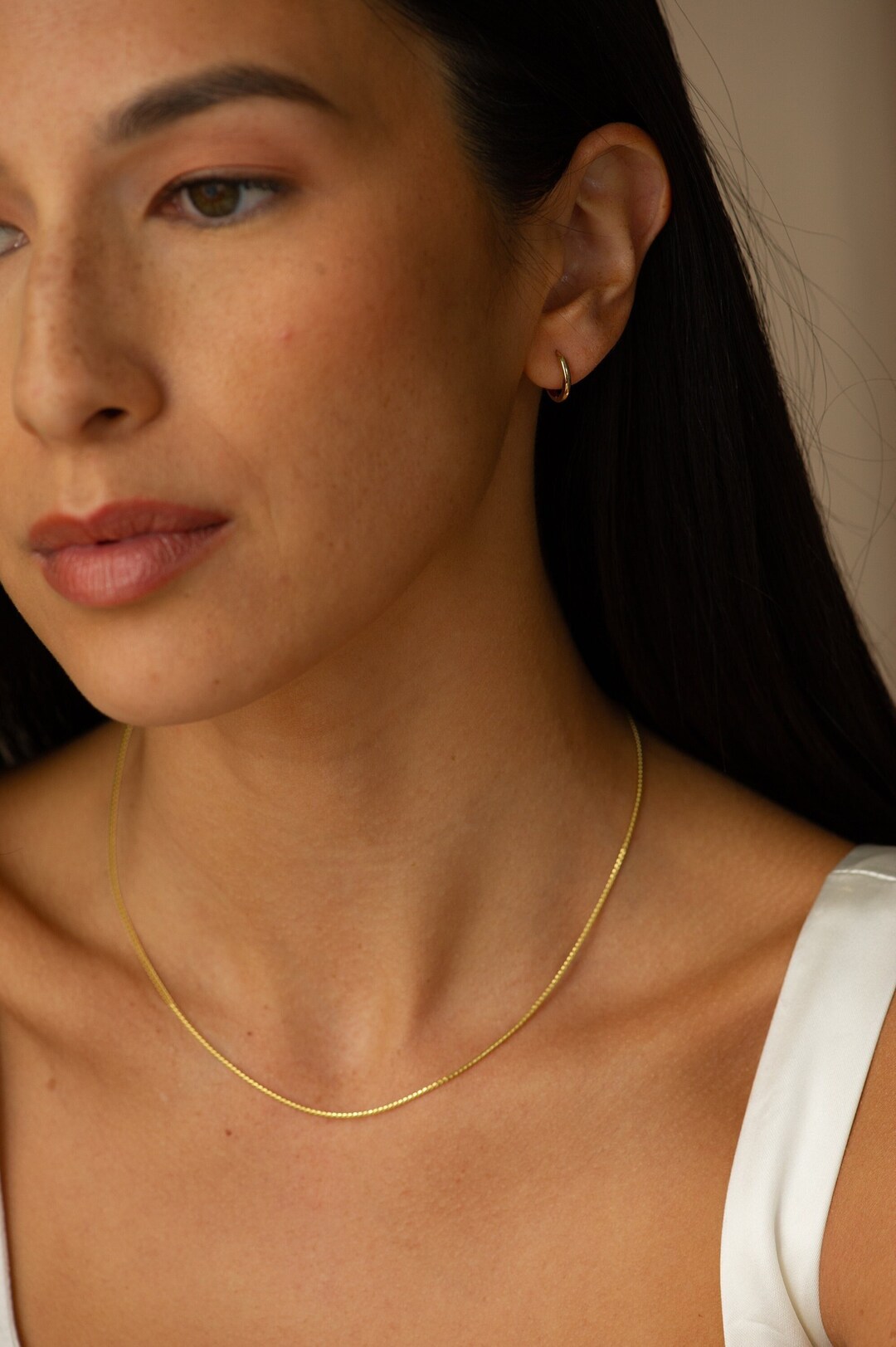 Italian Franco Chain, Solid Gold Franco Chain , Chain for Teenagers ...