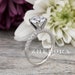 4 CT Round Cut Engagement Ring Set Wedding Set Forever One - Etsy