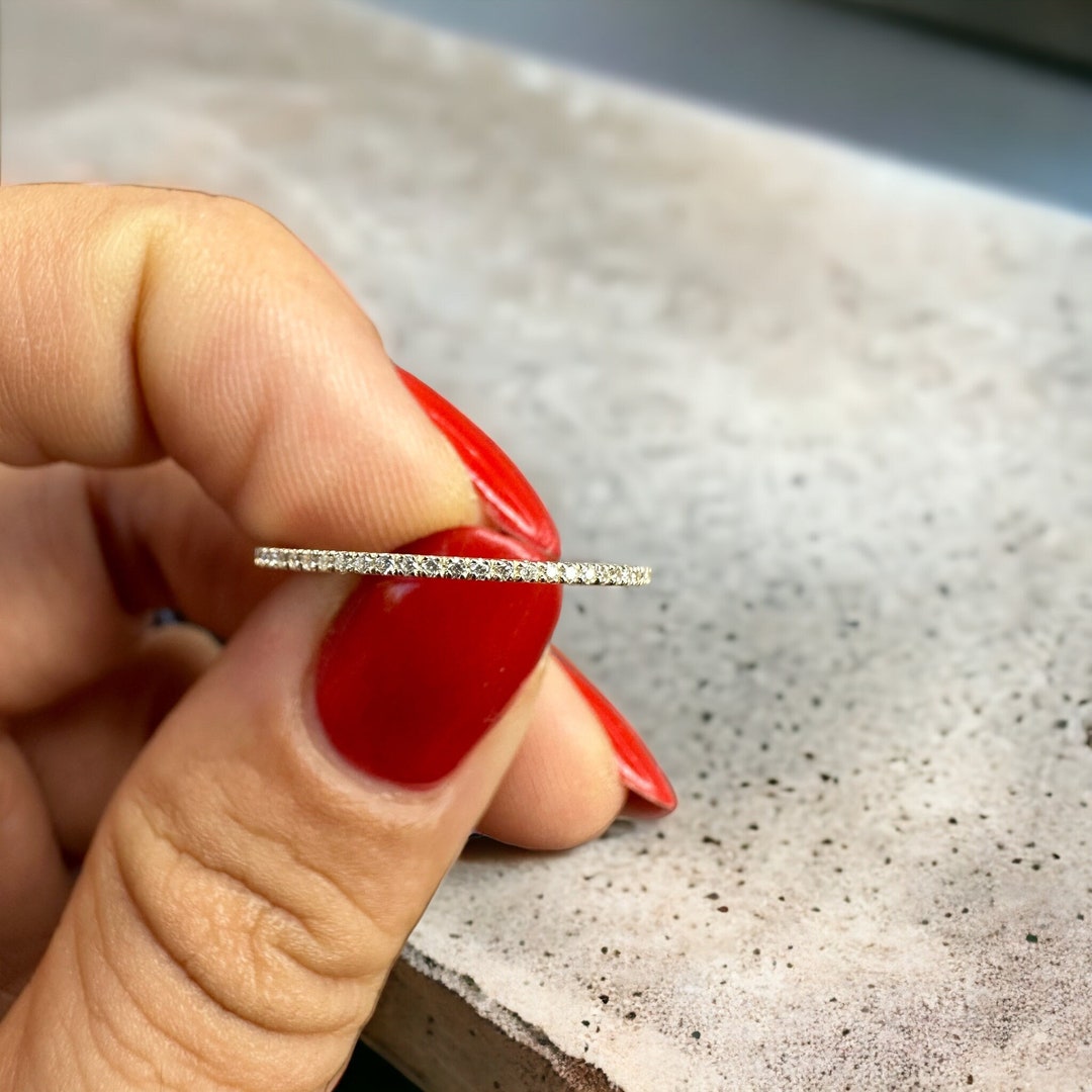 14K Yellow Gold Wedding Band , Wedding Bands , Wedding Band Women ...