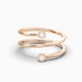 Wrap Ring, Wrap Around Ring, Twisty Band, Wrap Around Band, Gifts for ...