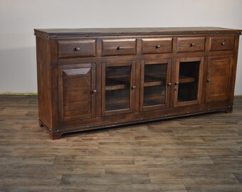 Large rustic cabinet | Etsy