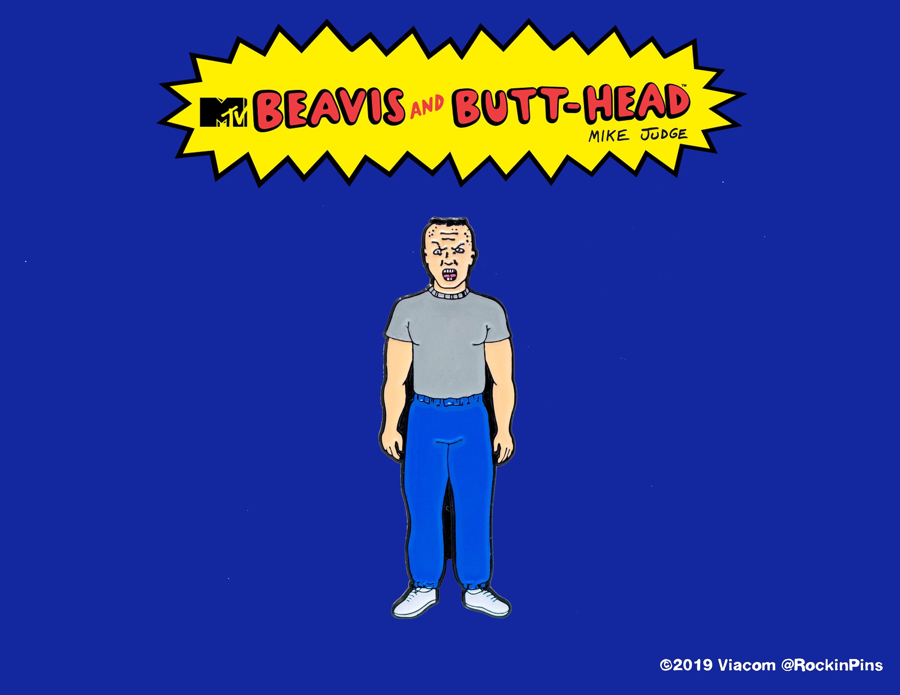Beavis and Butt-head - Coach Buzzcut Enamel Pin - Etsy