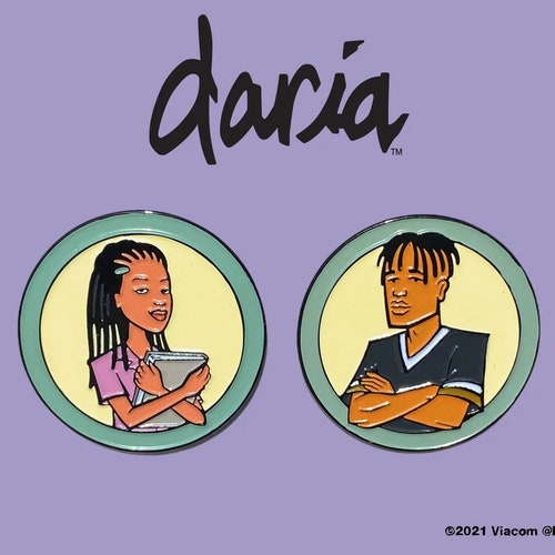 Daria Jodie & Mack Enamel Pin Set - Etsy