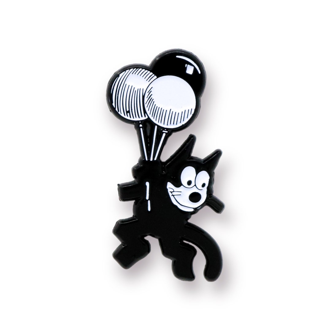Felix the Cat - Balloons Enamel Pin - Etsy