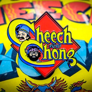 Cheech & Chong Enamel Pin - Etsy