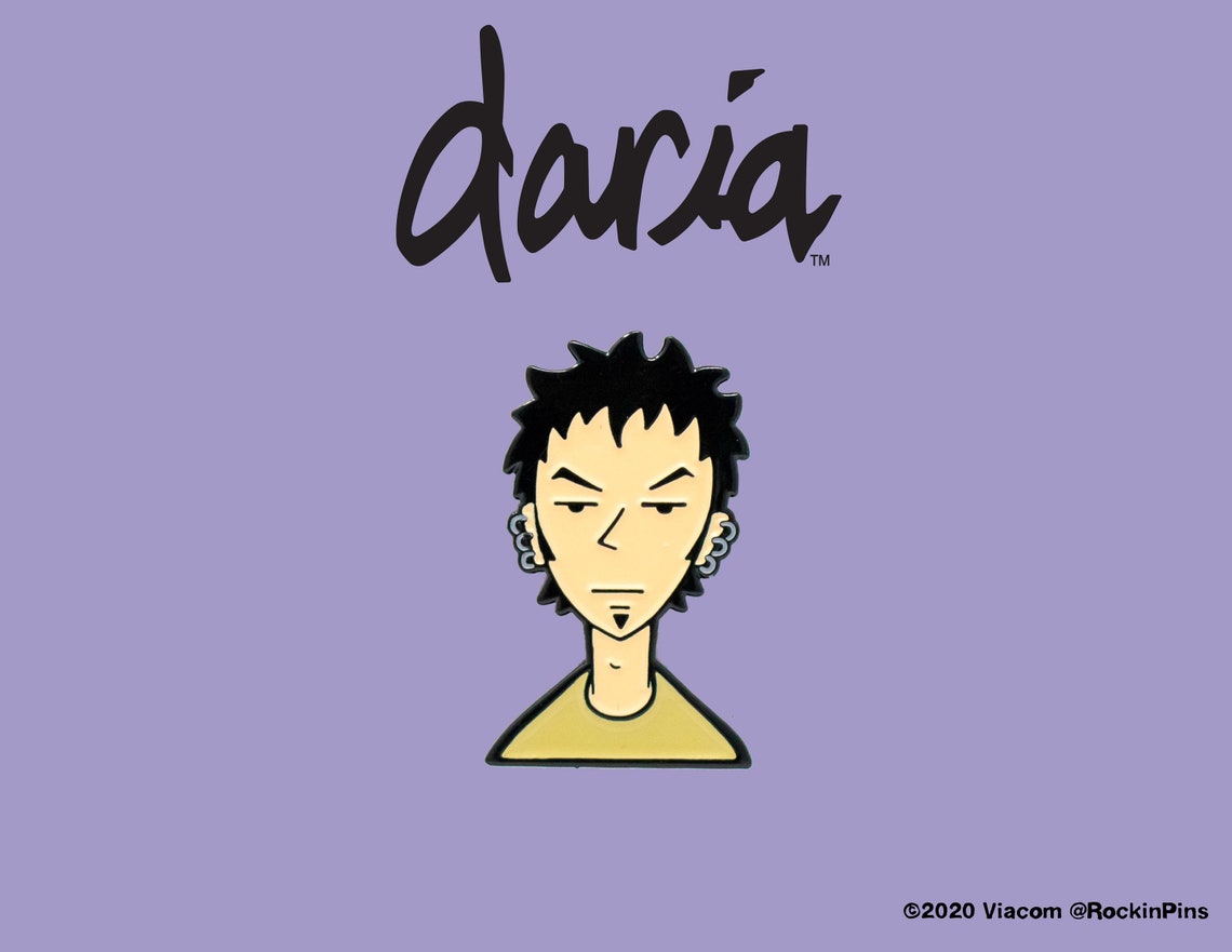 Daria - Trent Lane Head Enamel Pin - Etsy