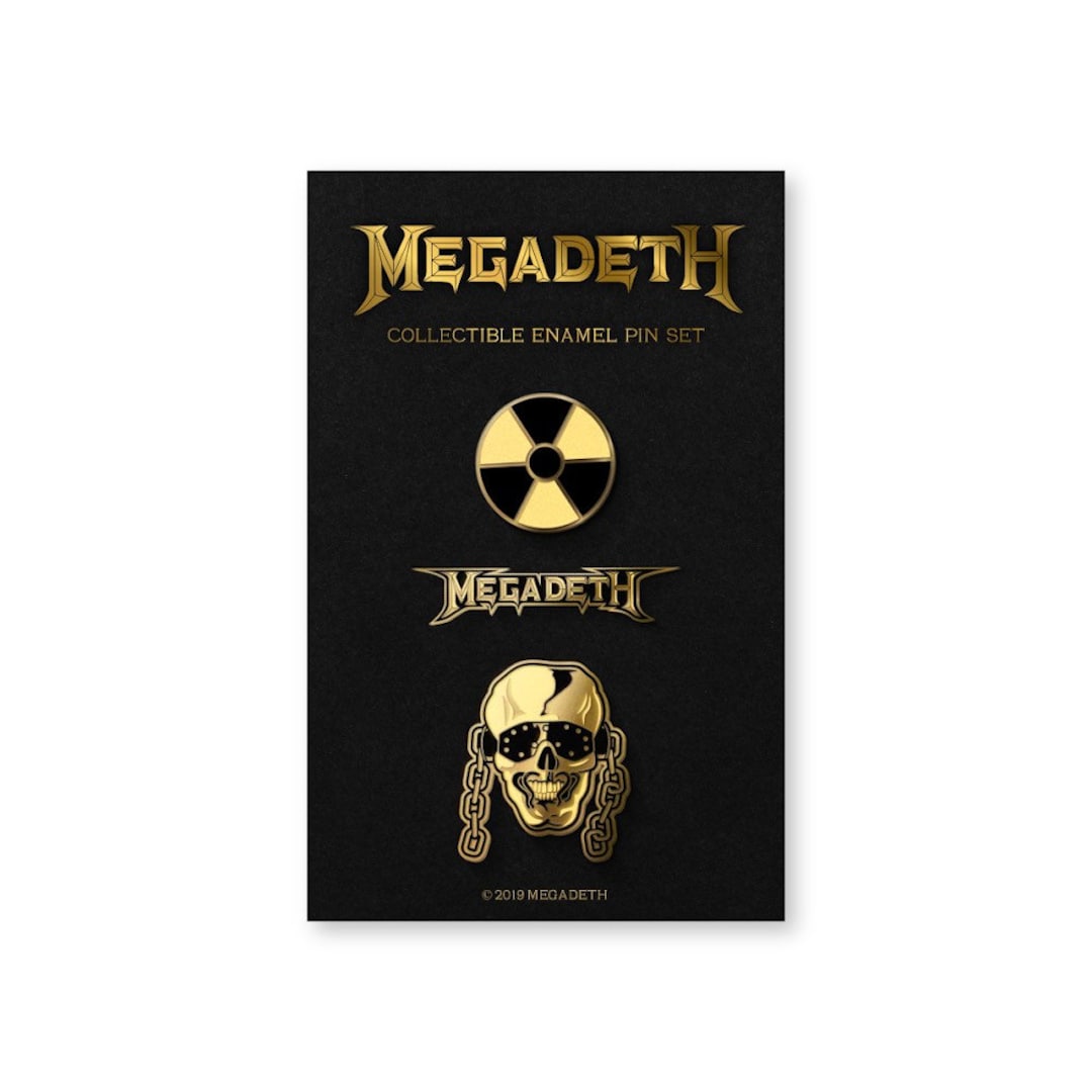 Megadeth - Enamel Pin Set - Etsy