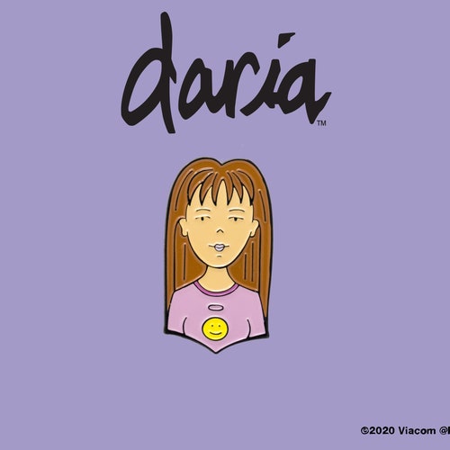 Daria Jane Lane Head Enamel Pin - Etsy