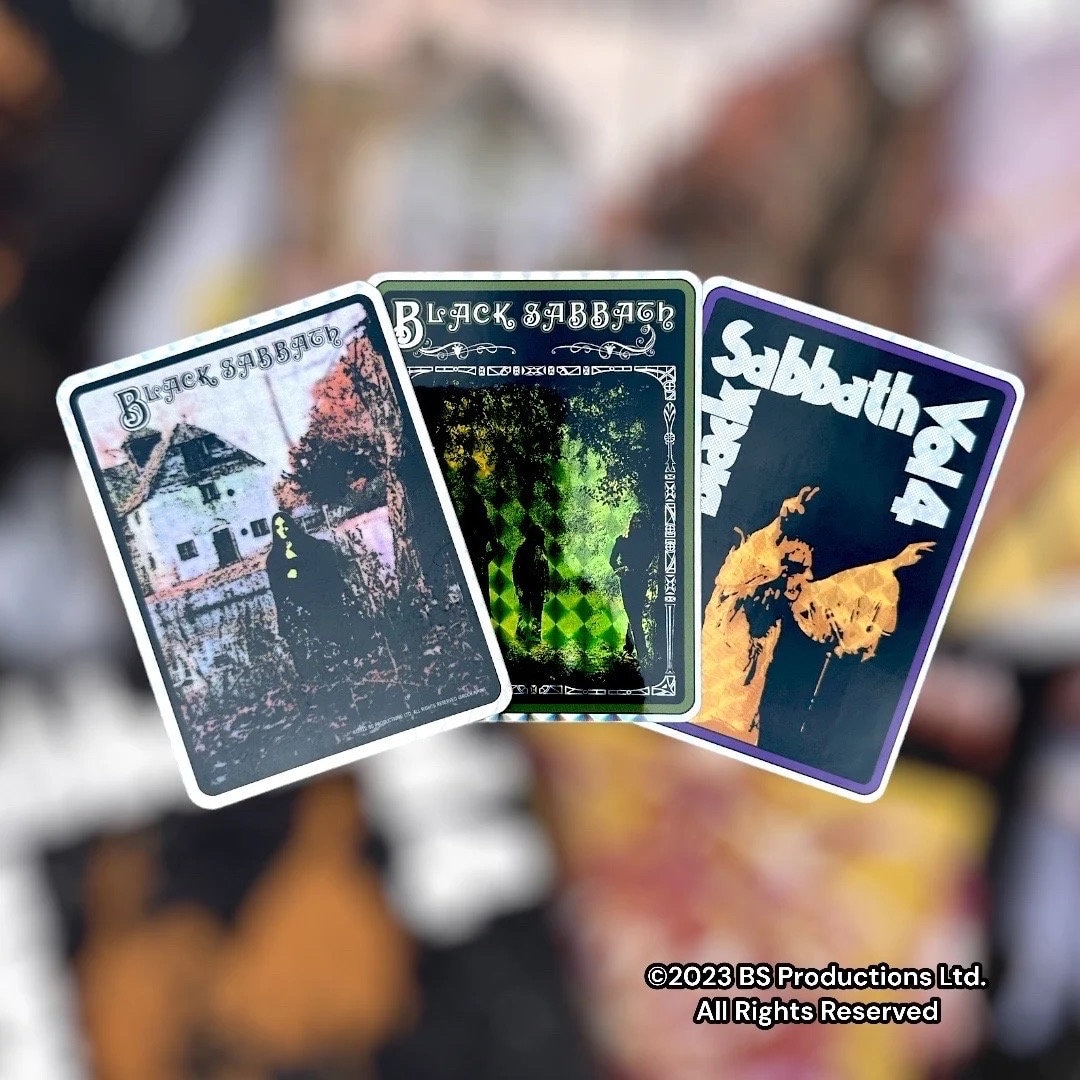 Black Sabbath Prismatic Sticker Set 01 - Etsy
