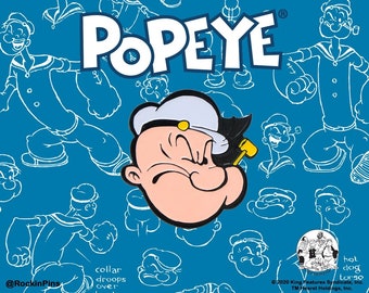 Popeye the Sailor Man Cartoon Enameled Lapel Pin Vintage - Etsy