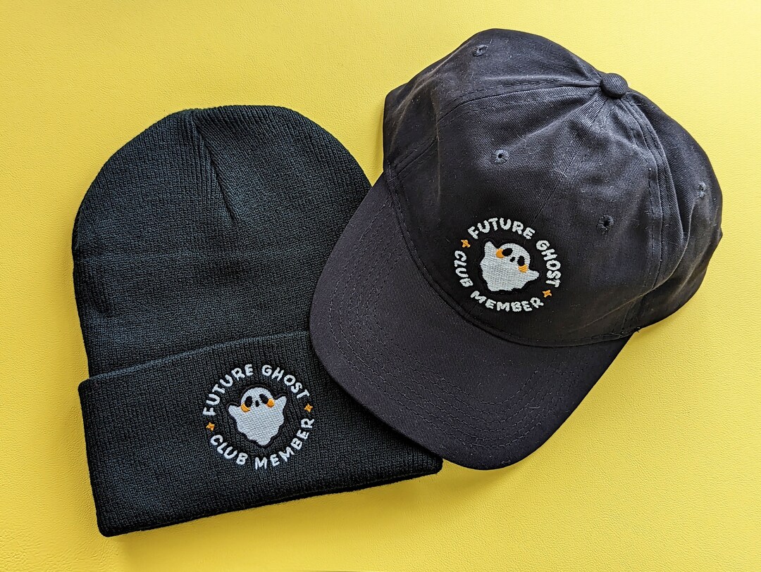 Future Ghost Club Member Hat *glow in the Dark!* - Etsy