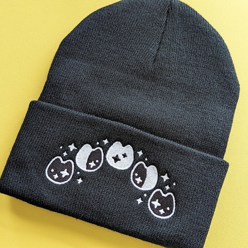 Cat Beanies With Stars - Etsy