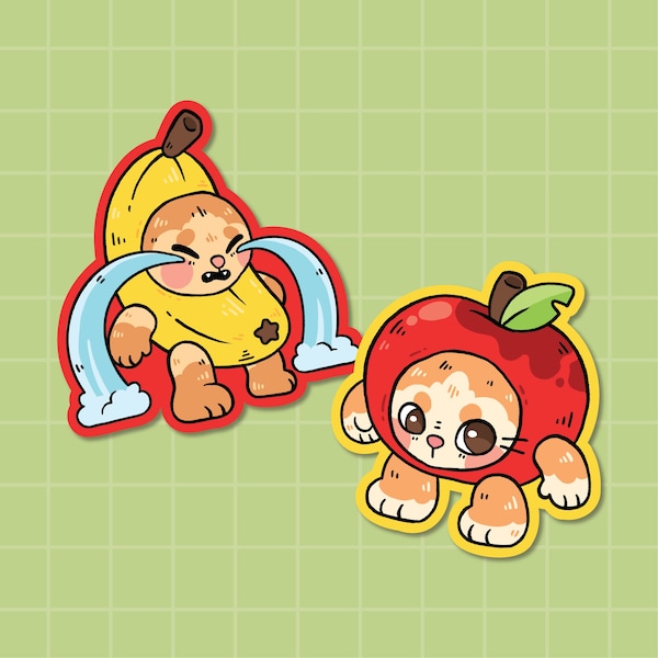 Fruit Cat Meme - Etsy