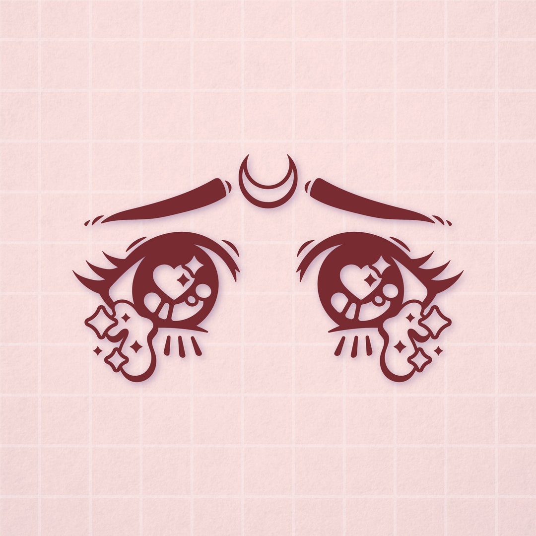 Cry Baby Eyes Vinyl Decal - Etsy