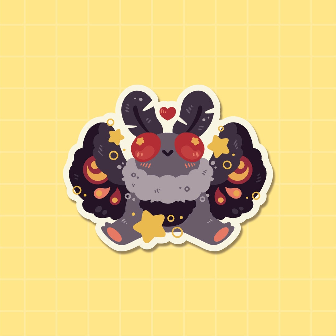 Baby Mothman Sticker - Etsy