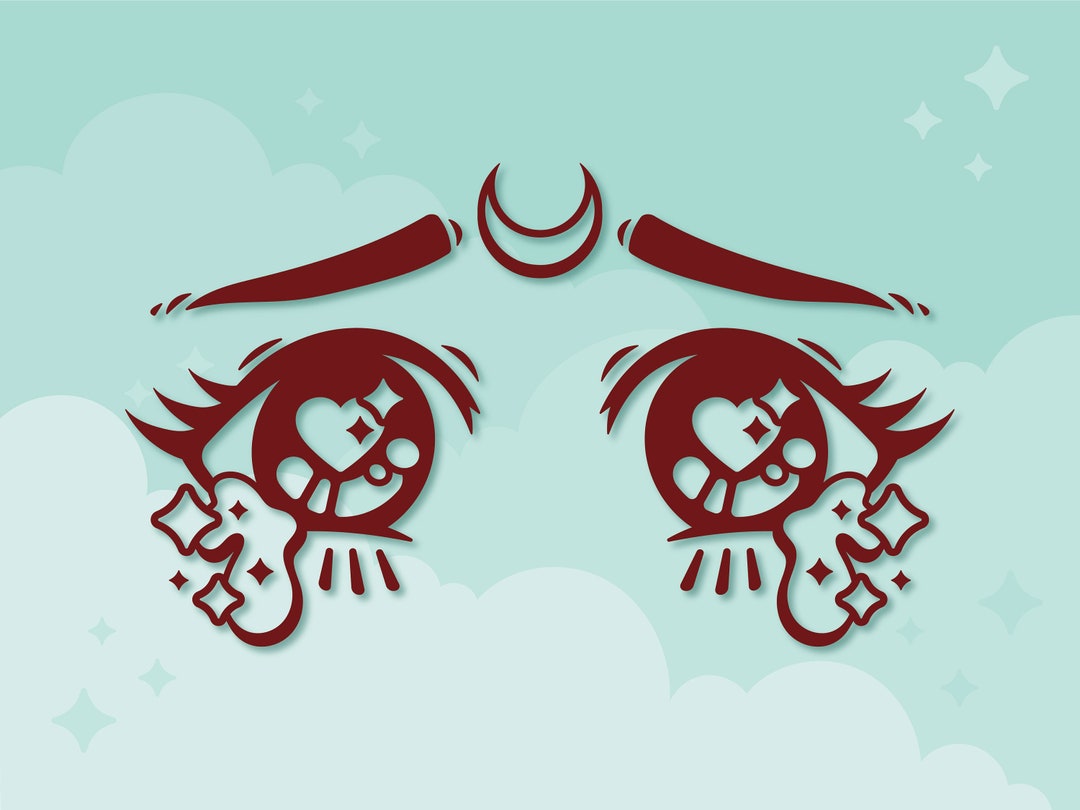 Cry Baby Eyes Vinyl Decal - Etsy