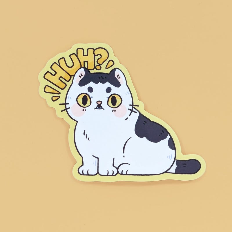 Cat Meme Stickers - Etsy
